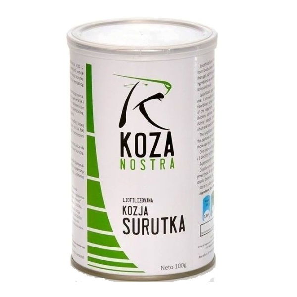 Koza nostra liofilizvana kozja surutka u prahu100g