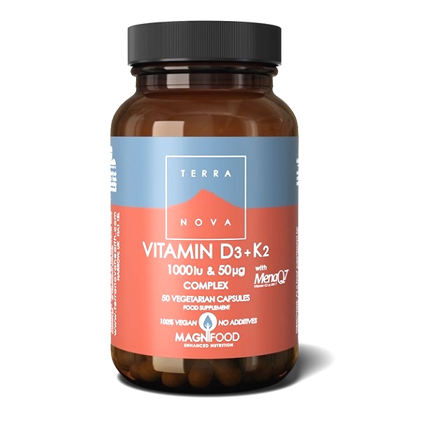 TERRANOVA VITAMIN D3 SA K2 50 KAPSULA