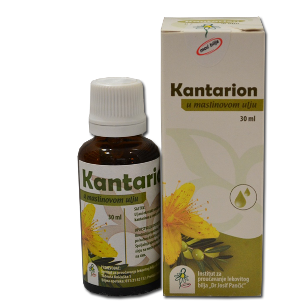 KANTARION U MASLINOVOM ULJU J. PANČIĆ 30ML