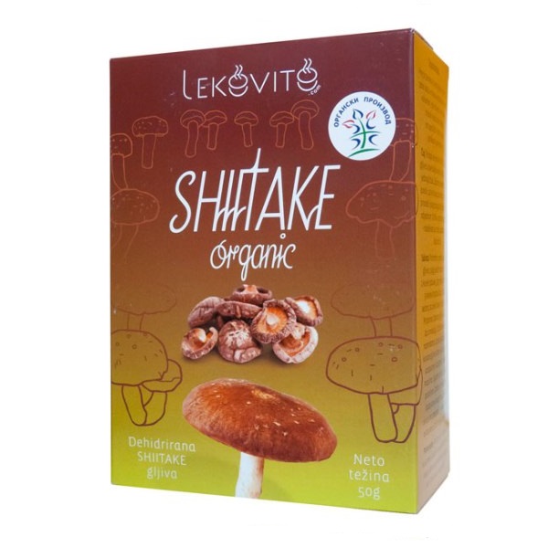 ŠITAKE SUŠENE 50G LEKOVITO