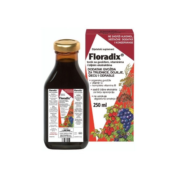 Floradix tonik sa gvožđem 250ml