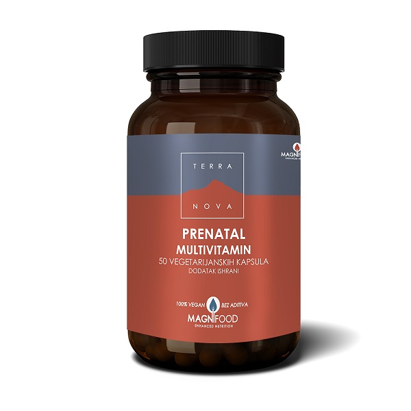 Terranova Prenatal multivitamin - dodatak ishrani za trudnice i dojilje 50 kapsula