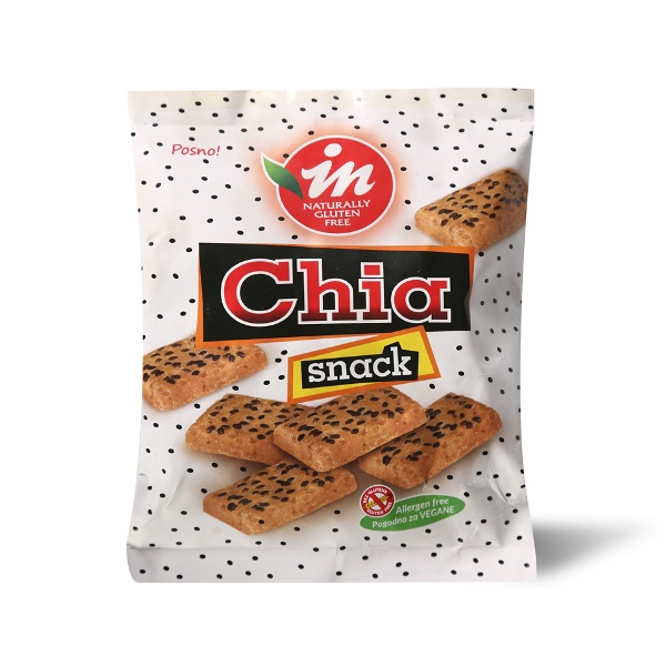 Chia snack bez glutena Aleksandrija 140g