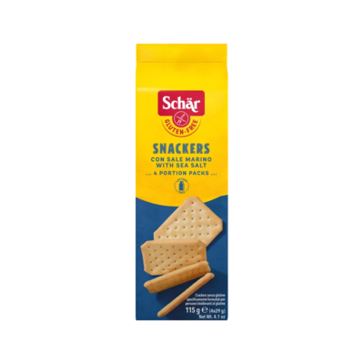 SCHAR KREKERI SNACKERS BEZ GLUTENA 115G