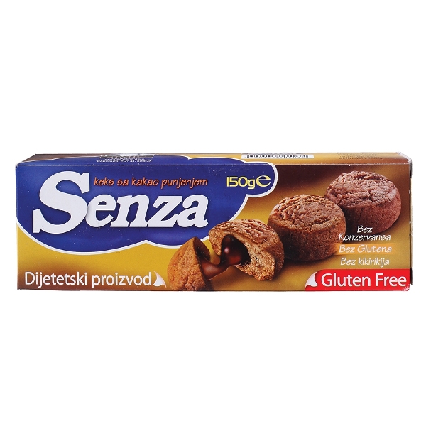 Senza-čoko keks bez glutena 150g