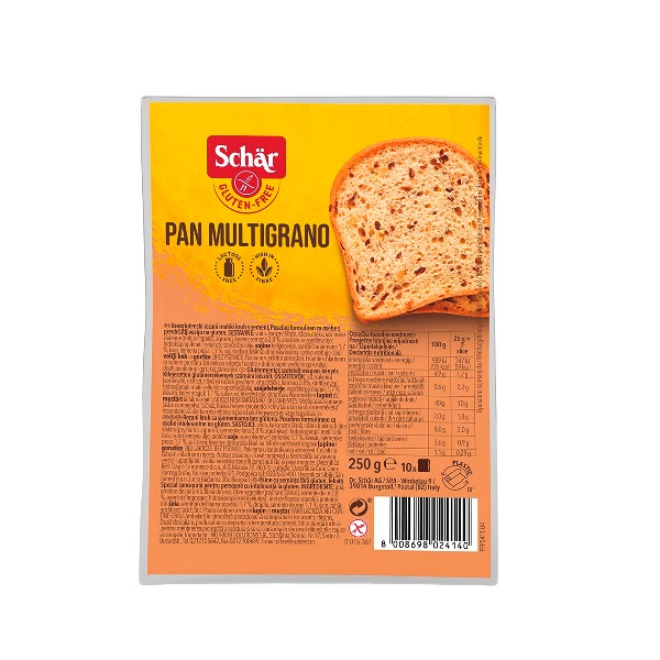 Schar Pan Multigrano - hleb bez glutena 250g