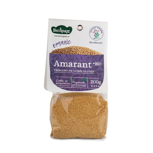 AMARANT ORGANSKI BIO ŠPAJZ 200G