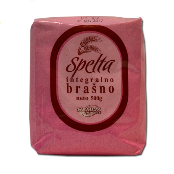 SPELTA INTEGRALNO BRAŠNO HEMIJA COMMERCE 500G