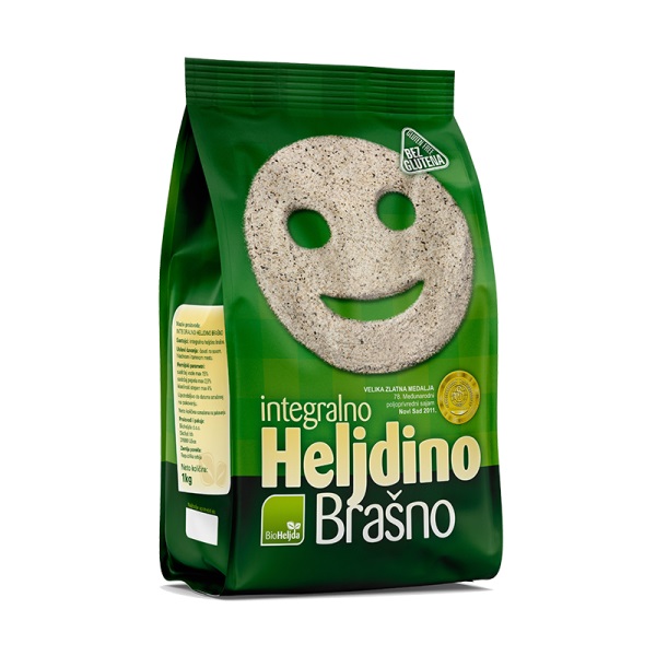 INTEGRALNO HELJDINO BRAŠNO 1KG BIO HELJDA