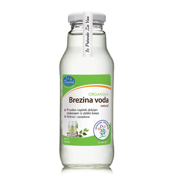 BREZINA VODA NATURAL ORGANIC BEYOND 300ML