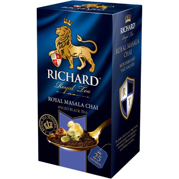 RICHARD ROYAL MASALA CHAI - CRNI ČAJ SA ĐUMBIROM, CIMETOM I AROMOM MASALA ZAČINA