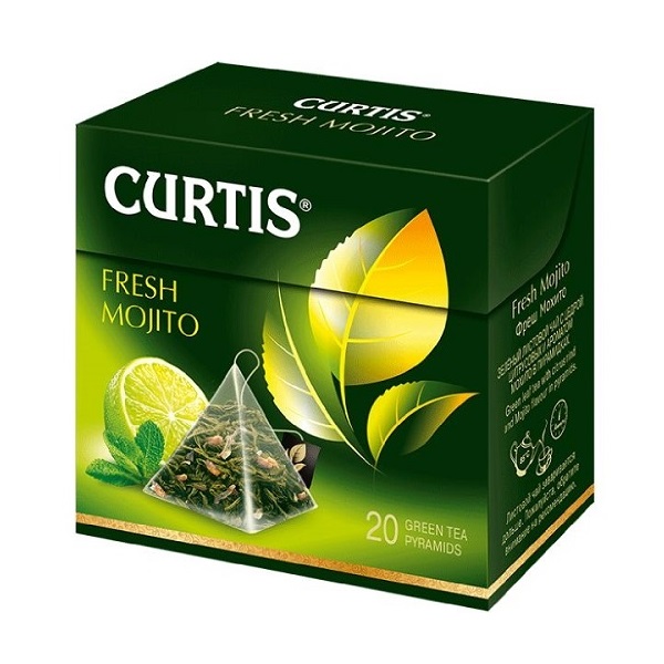 CURTIS FRESH MOJITO - ZELENI AROMATIZOVANI ČAJ 20 KESICA