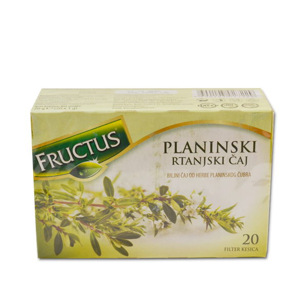 FRUCTUS PLANINSKI FILTER ČAJ 20G