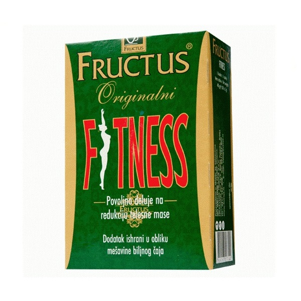 FRUCTUS FITNES FILTER ČAJ 40G