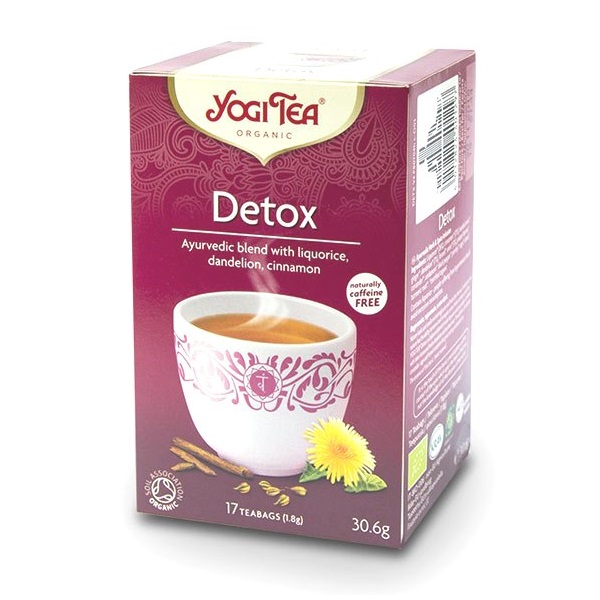 YOGI ČAJ DETOX ORGANSKI 30G