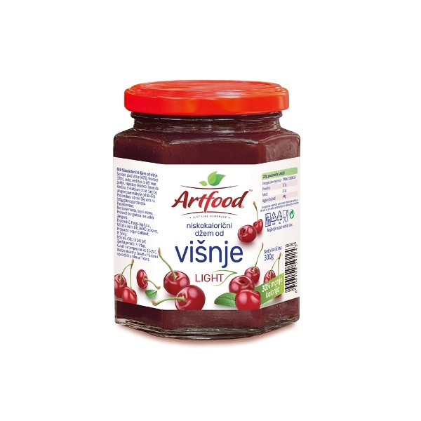 DŽEM OD VIŠANJA LIGHT ARTFOOD 300G