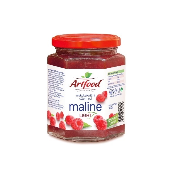 DŽEM OD MALINA LIGHT ARTFOOD 300G