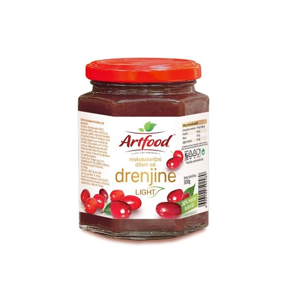 Džem od drenjina light Artfood 300g