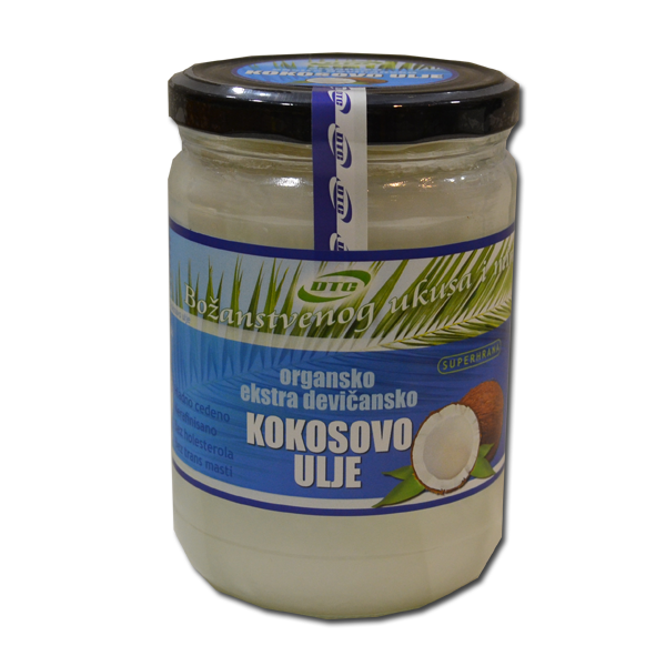 ORGANSKO EKSTRA DEVIČANSKO KOKOSOVO ULJE DTC 500ML