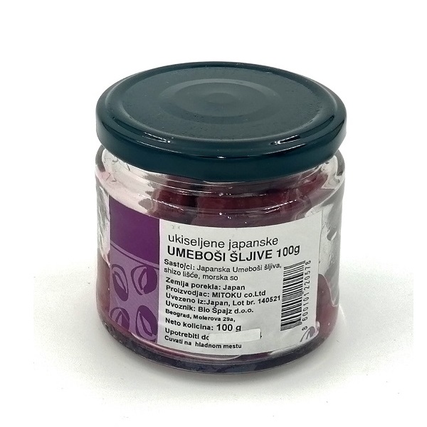 UMEBOŠI ŠLJIVE MITOKU 100G