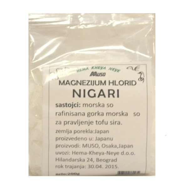 Nigari So-Magnezijum hlorid 200g Muso