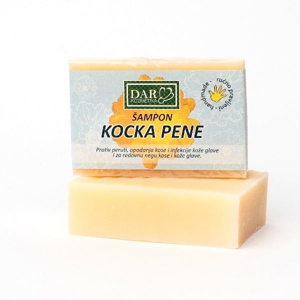 Šampon za kosu - Kocka pene 100g Dar kozmetika