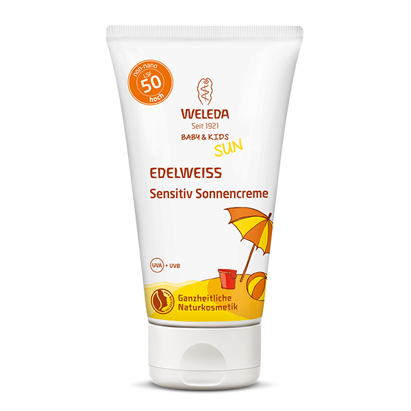 WELEDA SPF 50 KREMA ZA ZAŠTITU OD SUNCA ZA OSETLJIVU KOŽU BEBA I DECE 50ML