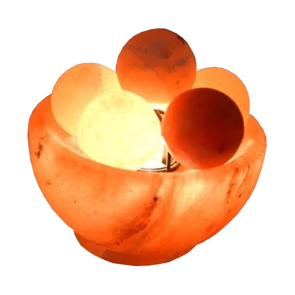 Lampa od himalajske soli-vatrene kugle