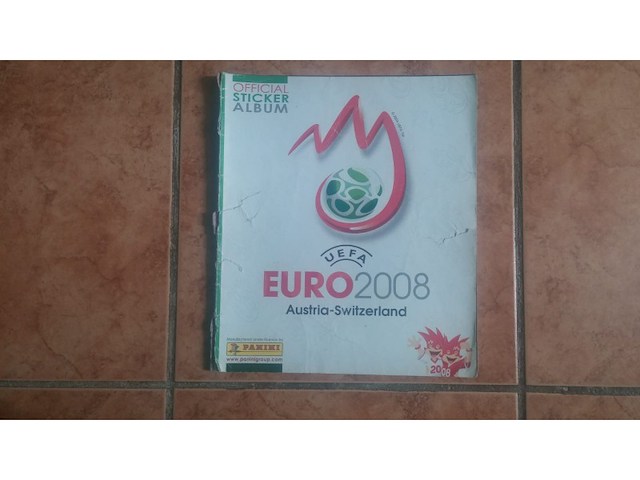 EURO 2008 UEFA Austria-Switzerland, album sa 27 sličica