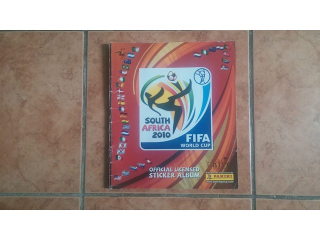 FIFA World Cup South Africa 2010, album sa 155 sličica