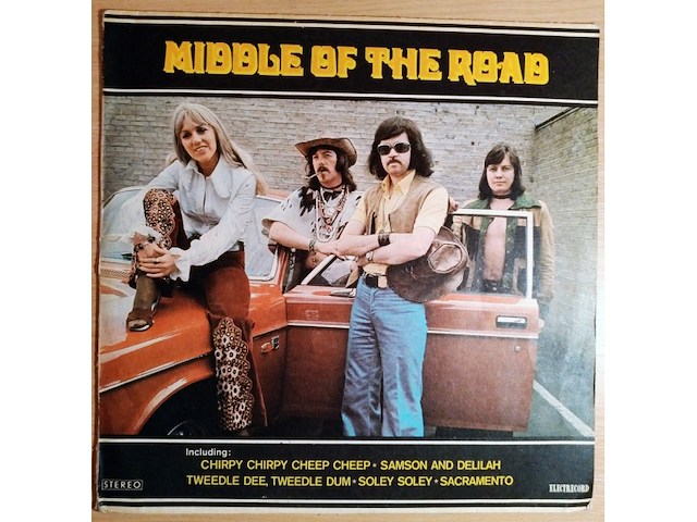 LP MIDDLE OF THE ROAD (1974) - rumunska licenca, retko
