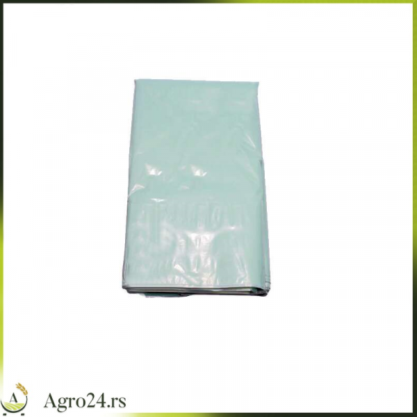 Najlon vreća 80 x 120 cm 0,035 mic (zelena, za velike kante za smeće)