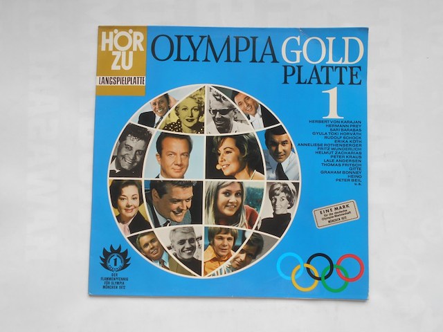 Olympia Gold platte 1, Minhen 1972. nemački izvođači