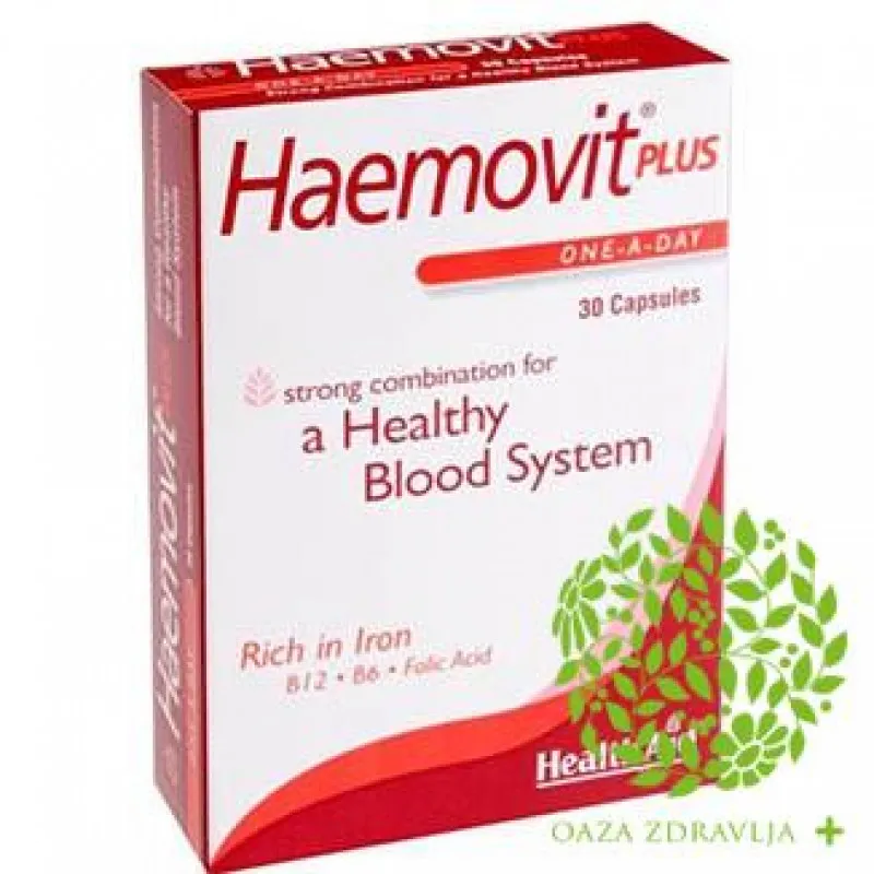 HAEMOVIT PLUS 30 kapsula