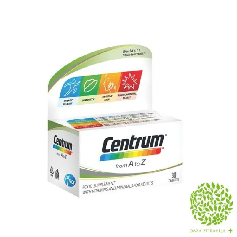 CENTRUM LUTEIN A-Ž 30 tableta