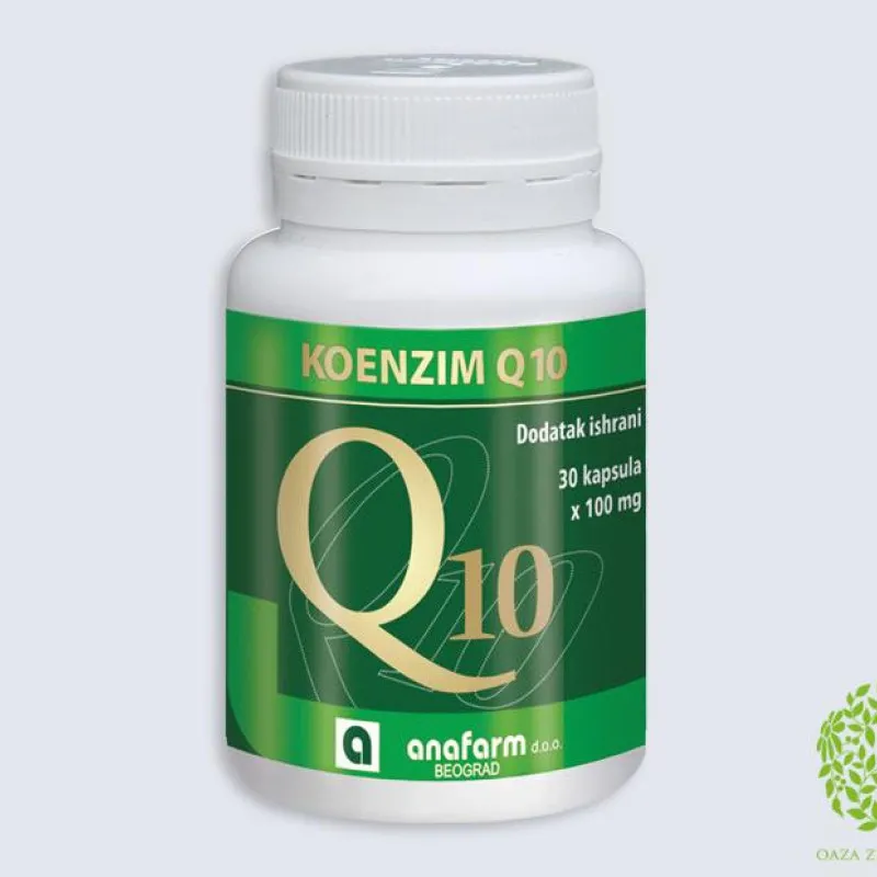 CO Q10 100 mg x 30 kapsula