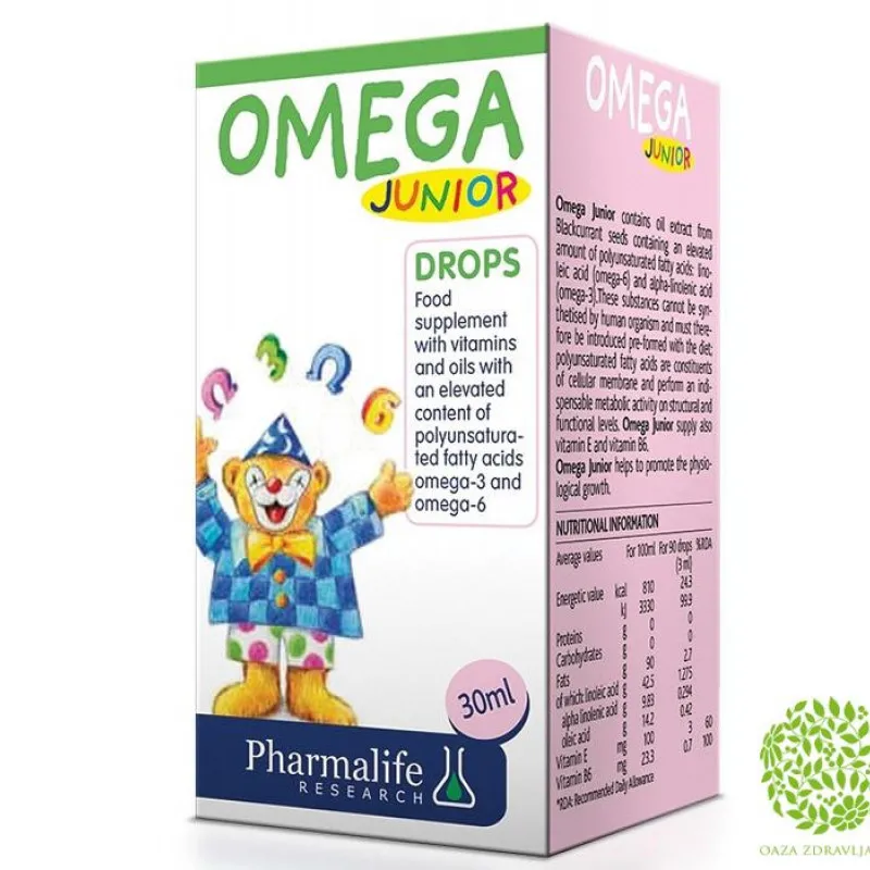 OMEGA JUNIOR KAPI 30ml