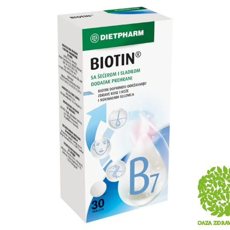 DIETPHARM BIOTIN 30 tableta