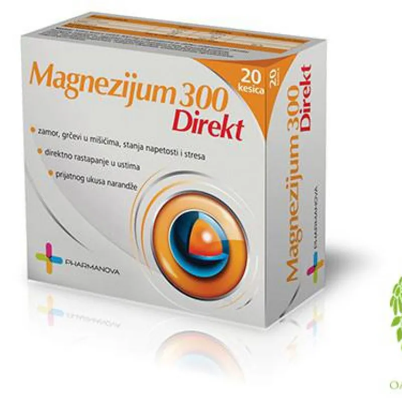 MAGNEZIJUM 300 DIREKT granule