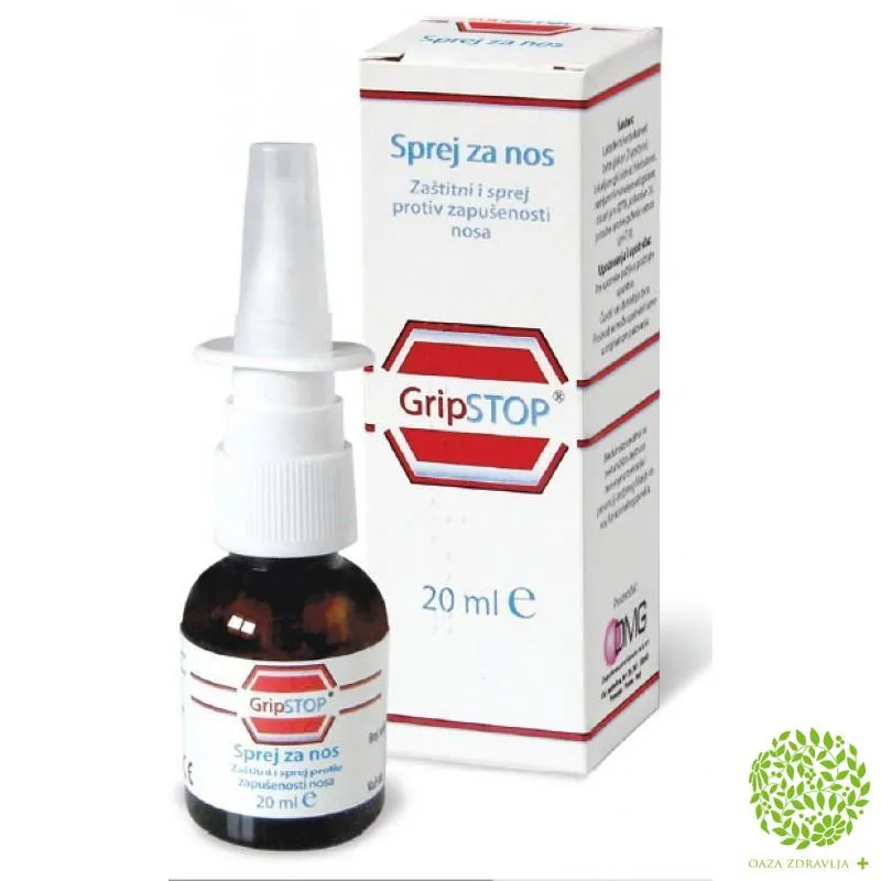 GRIPSTOP SPREJ ZA NOS 20ml