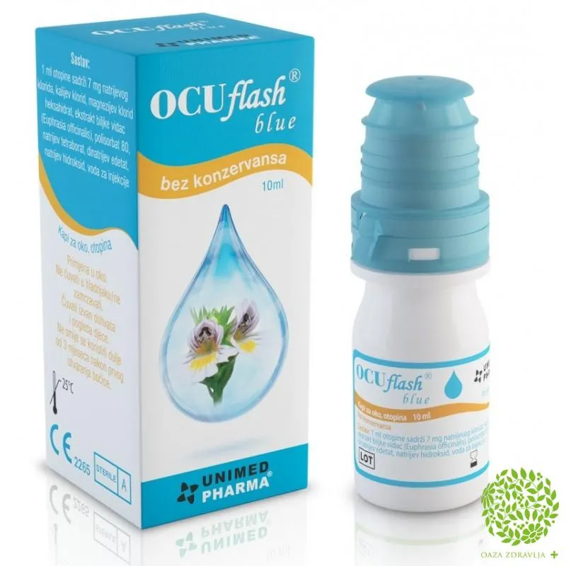 OCUFLASH BLUE KAPI ZA OČI 10ml