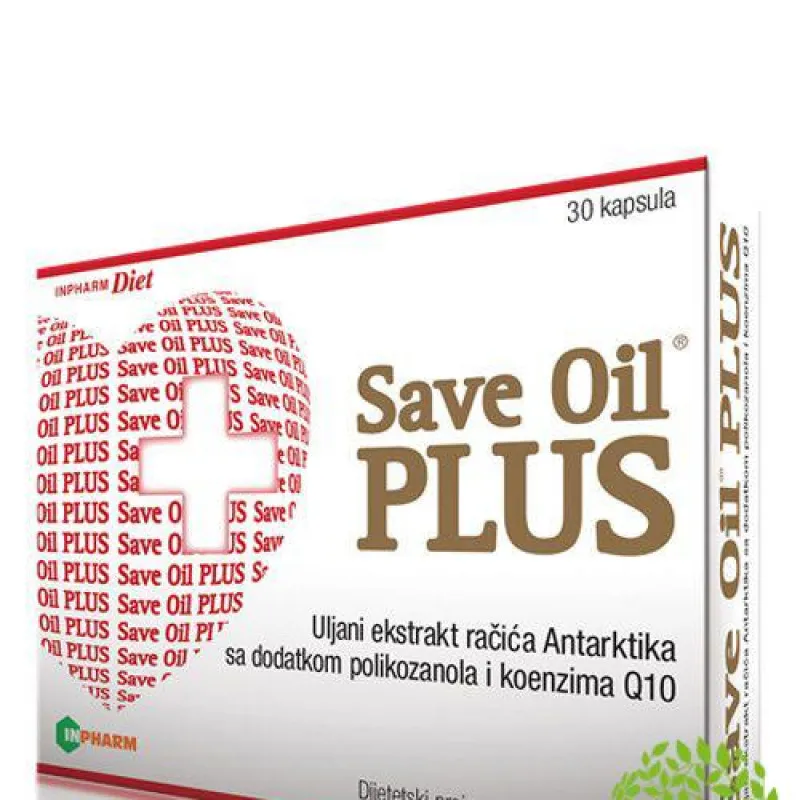 SAVE OIL SOFTGEL PLUS 30 kapsula