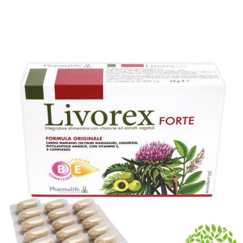 LIVOREX FORTE 30 tableta
