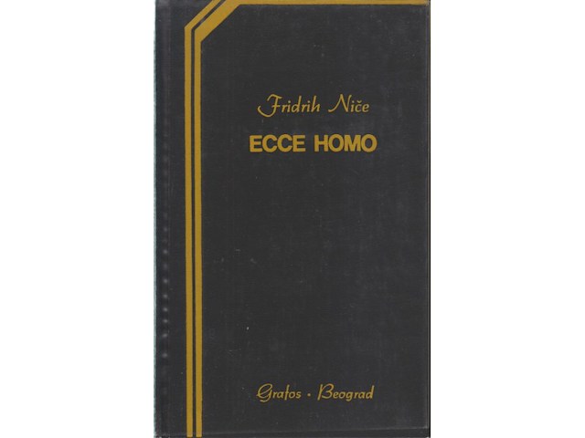 Niče / ECCE HOMO - perfekттттттттттттттт