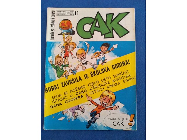 CAK BROJ: 11 - 13.VI 1973