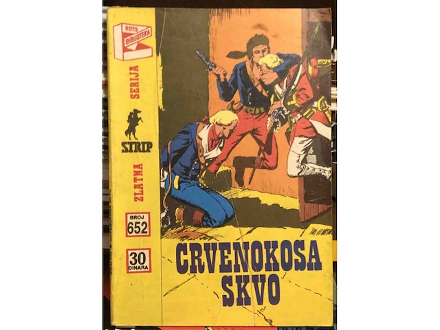 Zlatna serija 652 - Crvenokosa skvo - Mark