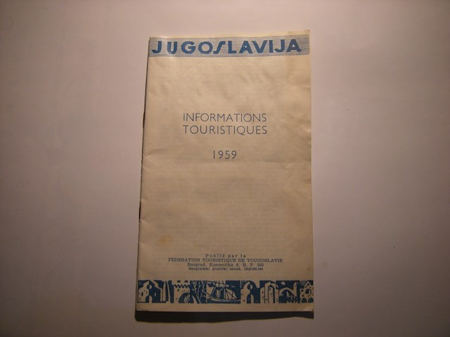 Turistički informator Jugoslavije 1959 god.