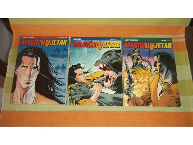 MAGIČNI VJETAR  komplet 1-3 (Agarthi Comics)