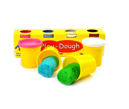 Play Doh plastelin set 4 boje