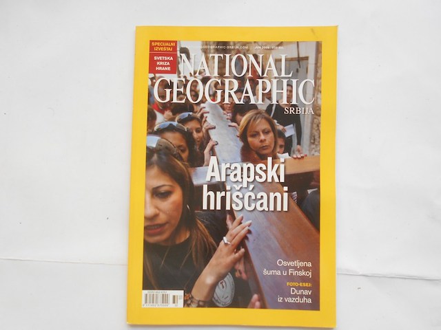 National geographic Srbija br.32 Arapski hrišćani